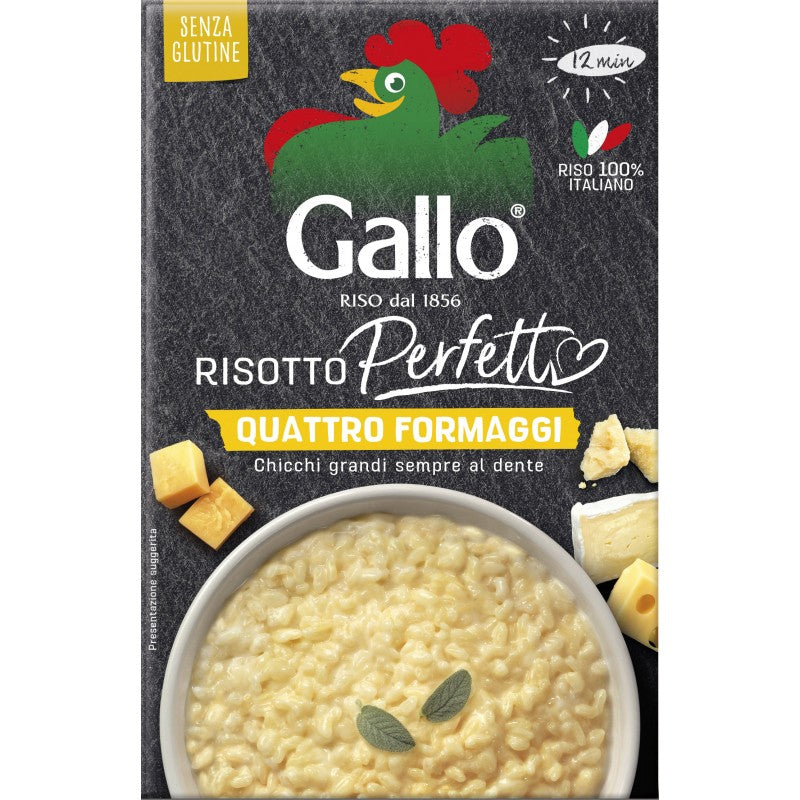 GALLO FOUR-CHEESE RISOTTO 175 g – Autentico Italiano