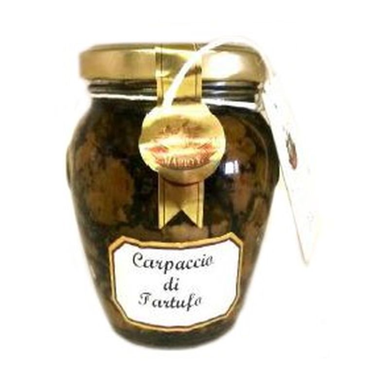 MARIO F. TRUFFLE CARPACCIO IN EXTRA VIRGIN OLIVE OIL 180 g – Autentico ...